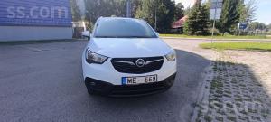 White Opel Crossland X 2019 in Riga, with an engine capacity of 1.20 L and mileage of 89 thousand km for 10900 €, photo  on AUTOMOTO.COM.LV