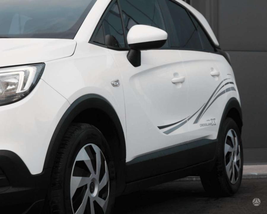 Белый Опель Crossland X 2019 в Каунас, объемом двигателя 1.20 л и пробегом 128 тыс. км за 9800 €, фото 4 на AUTOMOTO.COM.LV