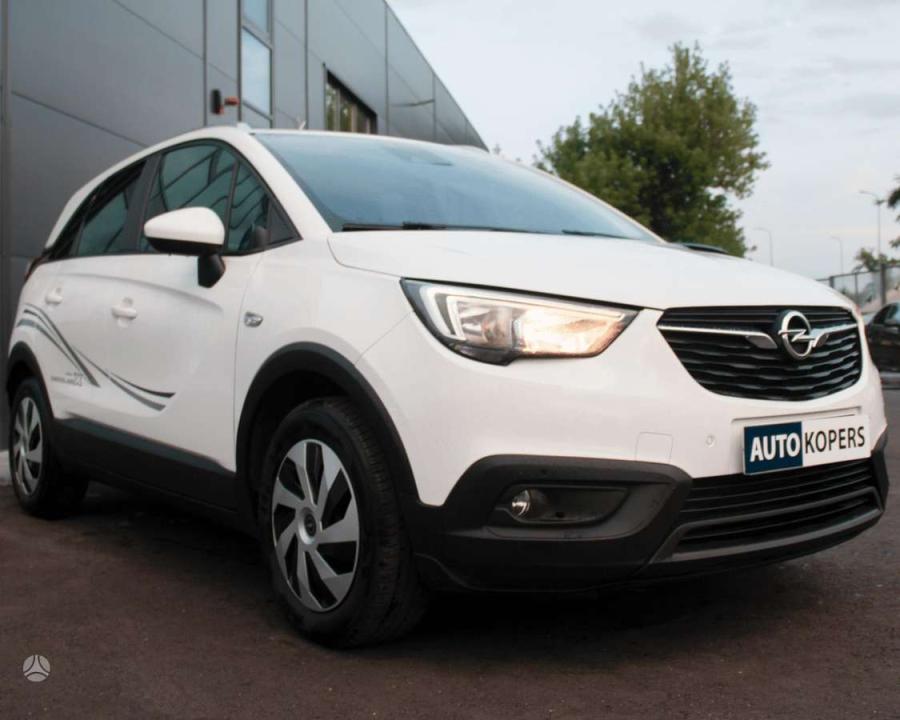 Белый Опель Crossland X 2019 в Каунас, объемом двигателя 1.20 л и пробегом 128 тыс. км за 9800 €, фото 5 на AUTOMOTO.COM.LV
