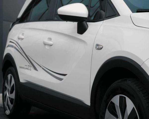 Balts Opel Crossland X 2019 Kauņa, ar dzinēja tilpumu 1.20 L un nobraukumu 128 tūkst. km par 9800 €, foto 5 vietnē AUTOMOTO.COM.LV