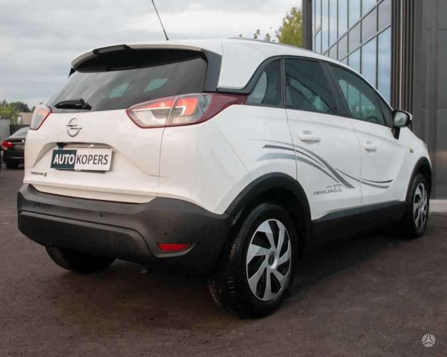 Белый Опель Crossland X 2019 в Каунас, объемом двигателя 1.20 л и пробегом 128 тыс. км за 9800 €, фото 7 на AUTOMOTO.COM.LV