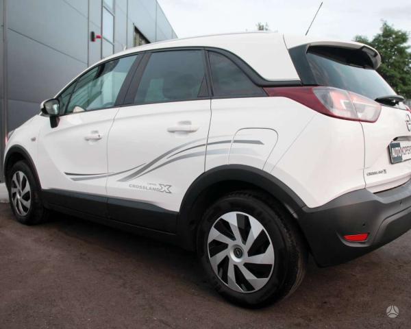Balts Opel Crossland X 2019 Kauņa, ar dzinēja tilpumu 1.20 L un nobraukumu 128 tūkst. km par 9800 €, foto 7 vietnē AUTOMOTO.COM.LV