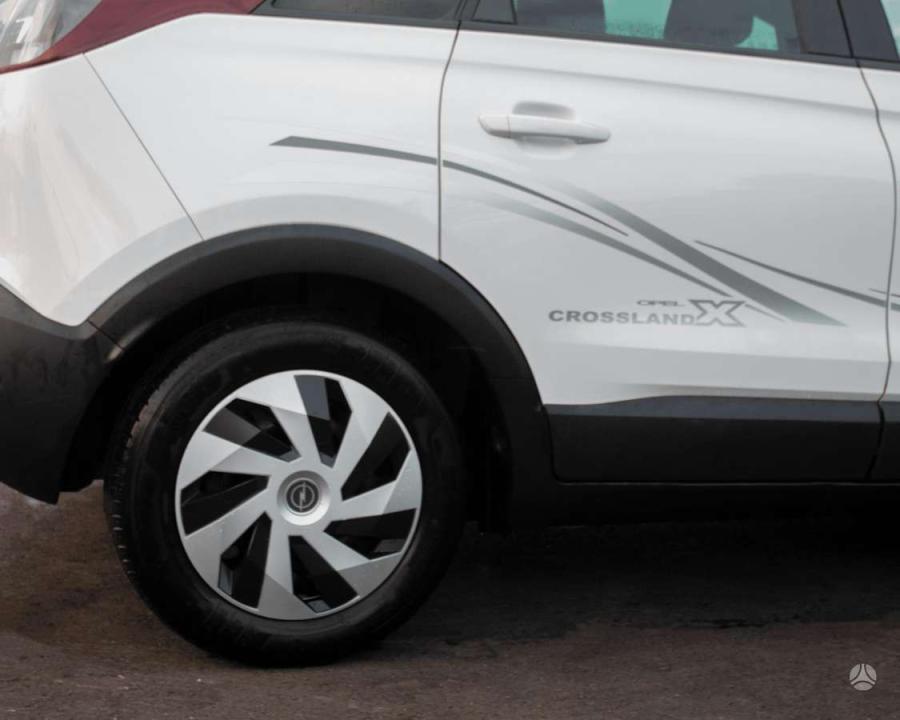 Белый Опель Crossland X 2019 в Каунас, объемом двигателя 1.20 л и пробегом 128 тыс. км за 9800 €, фото 14 на AUTOMOTO.COM.LV