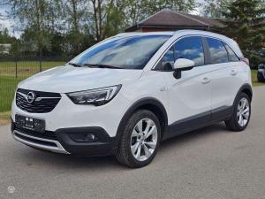 White Opel Crossland X 2019 in Rokiskis, with an engine capacity of 1.20 L and mileage of 103 thousand km for 9650 €, photo 6 on AUTOMOTO.COM.LV