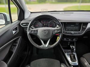 White Opel Crossland X 2019 in Rokiskis, with an engine capacity of 1.20 L and mileage of 103 thousand km for 9650 €, photo 18 on AUTOMOTO.COM.LV