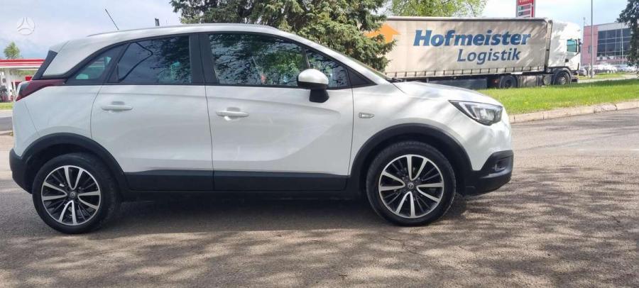 Balts Opel Crossland X 2019 Tauragė, ar dzinēja tilpumu 1.50 L un nobraukumu 78 tūkst. km par 5800 €, foto 7 vietnē AUTOMOTO.COM.LV