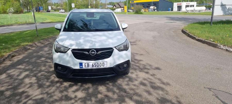 Balts Opel Crossland X 2019 Tauragė, ar dzinēja tilpumu 1.50 L un nobraukumu 78 tūkst. km par 5800 €, foto 9 vietnē AUTOMOTO.COM.LV