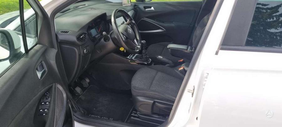 Balts Opel Crossland X 2019 Tauragė, ar dzinēja tilpumu 1.50 L un nobraukumu 78 tūkst. km par 5800 €, foto 10 vietnē AUTOMOTO.COM.LV