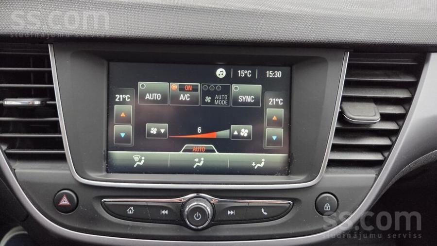 Белый Опель Crossland X 2019 в Рига, объемом двигателя 1.20 л и пробегом 90 тыс. км за 7500 €, фото 15 на AUTOMOTO.COM.LV