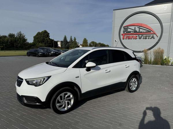 Белый Опель Crossland X 2020 в Тельшяй, объемом двигателя 1.50 л и пробегом 217 тыс. км за 7700 €, фото 3 на AUTOMOTO.COM.LV