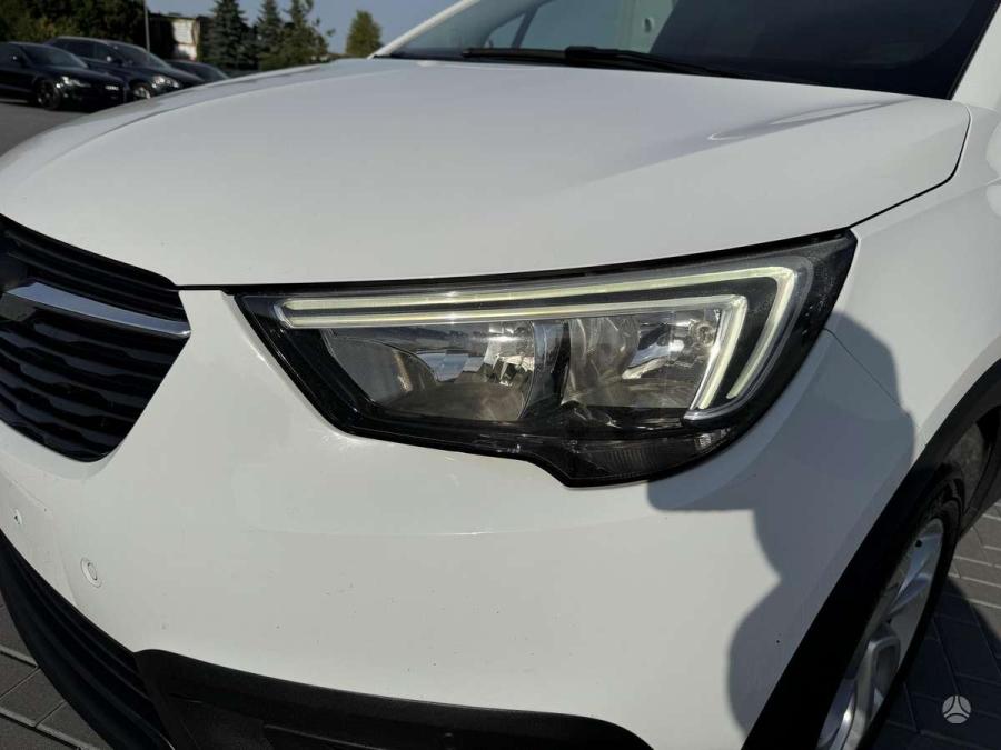 White Opel Crossland X 2020 in Telschi, with an engine capacity of 1.50 L and mileage of 217 thousand km for 7700 €, photo 16 on AUTOMOTO.COM.LV