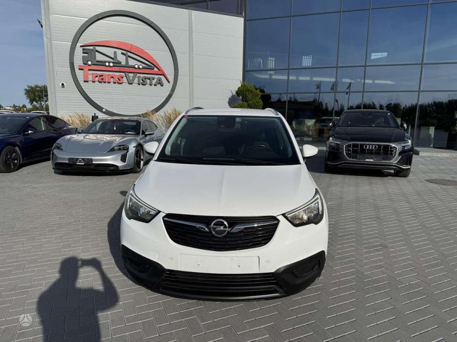 White Opel Crossland X 2020 in Telschi, with an engine capacity of 1.50 L and mileage of 217 thousand km for 7700 €, photo 18 on AUTOMOTO.COM.LV