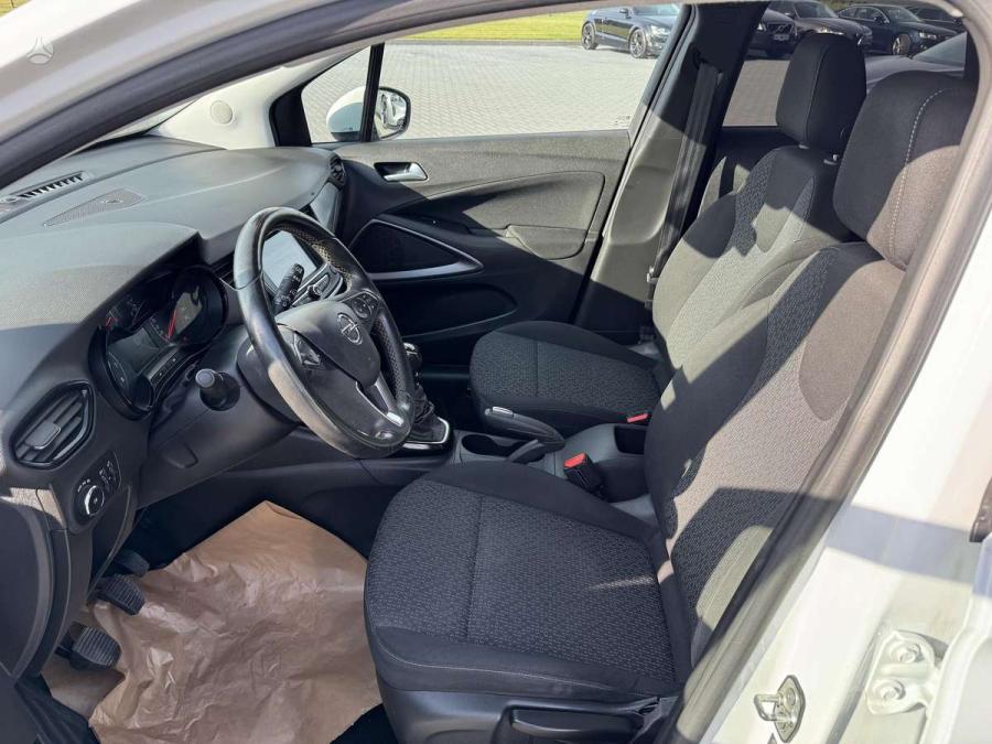 White Opel Crossland X 2020 in Telschi, with an engine capacity of 1.50 L and mileage of 217 thousand km for 7700 €, photo 20 on AUTOMOTO.COM.LV