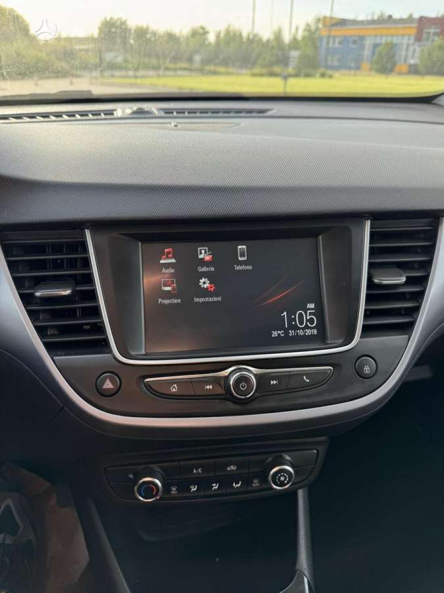 White Opel Crossland X 2020 in Telschi, with an engine capacity of 1.50 L and mileage of 217 thousand km for 7700 €, photo 31 on AUTOMOTO.COM.LV