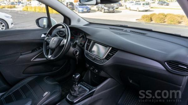 Balts Opel Crossland X 2020 Rīga, ar dzinēja tilpumu 1.50 L un nobraukumu 95 tūkst. km par 8990 €, foto 11 vietnē AUTOMOTO.COM.LV
