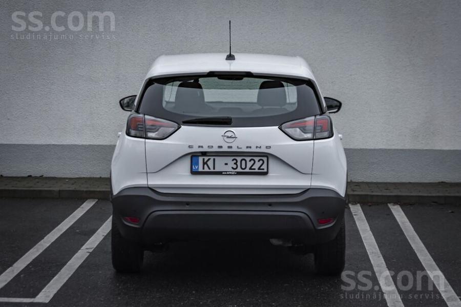 Balts Opel Crossland X 2021 Rīga, ar dzinēja tilpumu 1.20 L un nobraukumu 0 tūkst. km par 11550 €, foto 5 vietnē AUTOMOTO.COM.LV