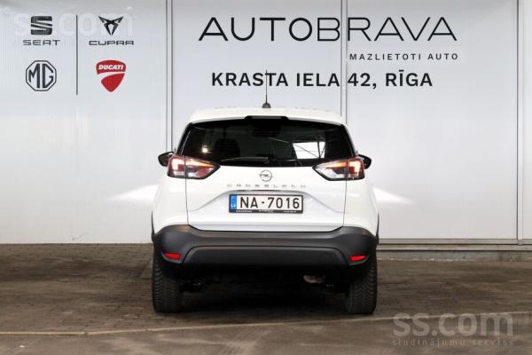 Balts Opel Crossland X 2021 Rīga, ar dzinēja tilpumu 1.20 L un nobraukumu 70 tūkst. km par 9490 €, foto 7 vietnē AUTOMOTO.COM.LV