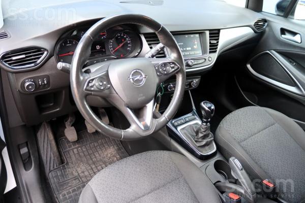 Balts Opel Crossland X 2021 Rīga, ar dzinēja tilpumu 1.20 L un nobraukumu 70 tūkst. km par 9490 €, foto 9 vietnē AUTOMOTO.COM.LV