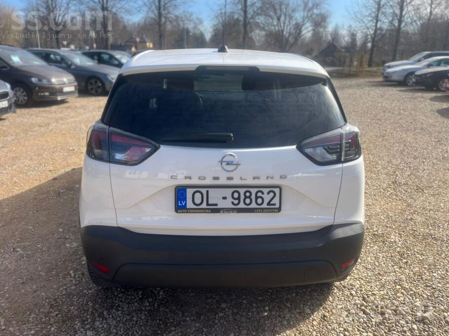 Balts Opel Crossland X 2021 Kuldīga, ar dzinēja tilpumu 1.20 L un nobraukumu 176 tūkst. km par 7590 €, foto 8 vietnē AUTOMOTO.COM.LV