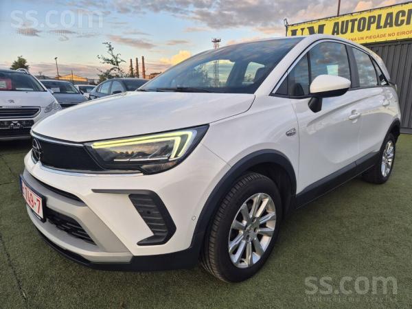 Balts Opel Crossland X 2021 Liepāja, ar dzinēja tilpumu 1.20 L un nobraukumu 76 tūkst. km par 9900 €, foto 1 vietnē AUTOMOTO.COM.LV