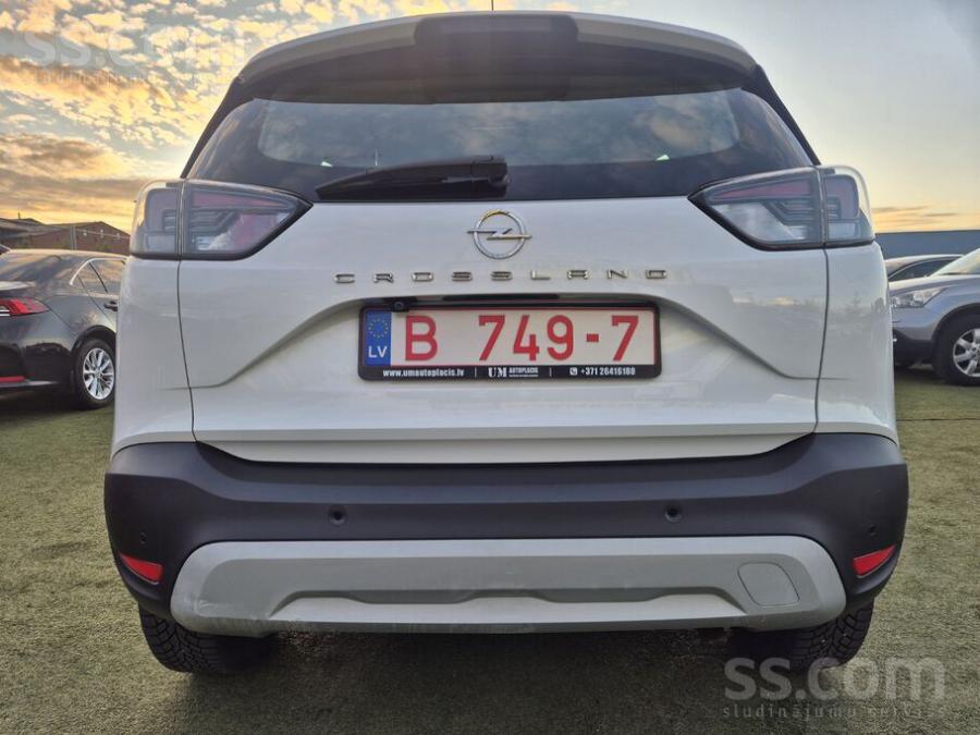 Balts Opel Crossland X 2021 Liepāja, ar dzinēja tilpumu 1.20 L un nobraukumu 76 tūkst. km par 9900 €, foto 7 vietnē AUTOMOTO.COM.LV