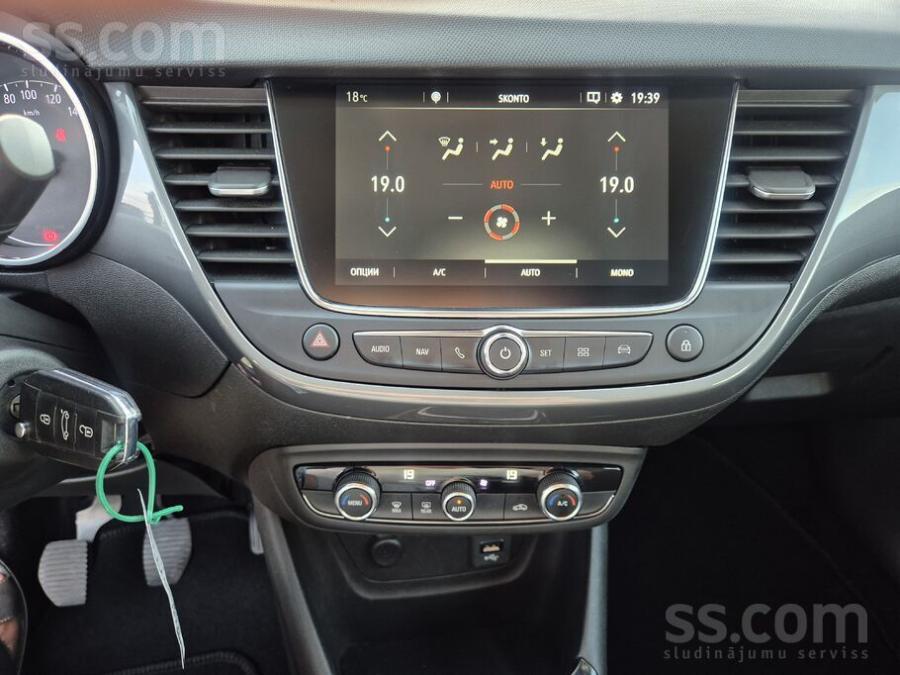 Balts Opel Crossland X 2021 Liepāja, ar dzinēja tilpumu 1.20 L un nobraukumu 76 tūkst. km par 9900 €, foto 19 vietnē AUTOMOTO.COM.LV
