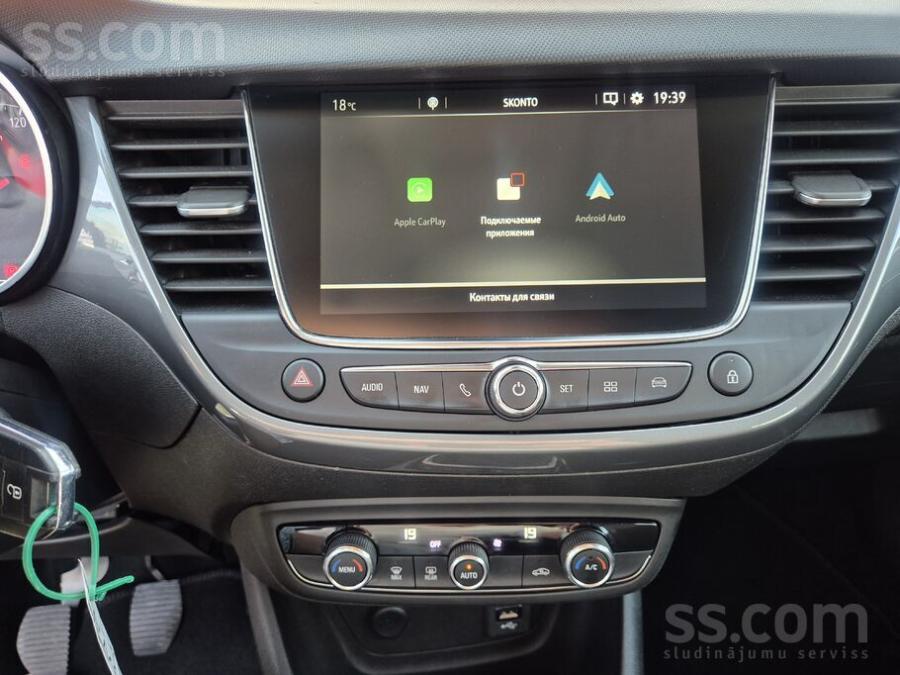 Balts Opel Crossland X 2021 Liepāja, ar dzinēja tilpumu 1.20 L un nobraukumu 76 tūkst. km par 9900 €, foto 21 vietnē AUTOMOTO.COM.LV
