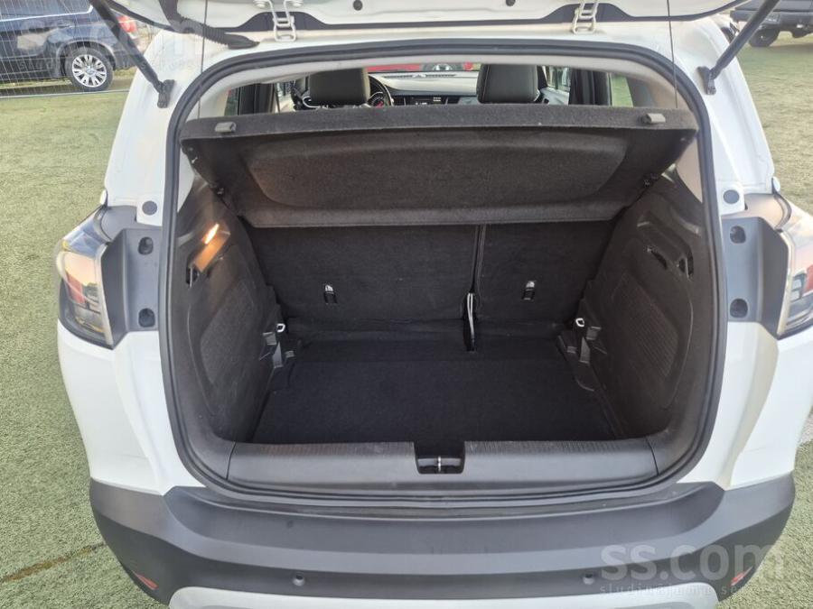 Balts Opel Crossland X 2021 Liepāja, ar dzinēja tilpumu 1.20 L un nobraukumu 76 tūkst. km par 9900 €, foto 27 vietnē AUTOMOTO.COM.LV