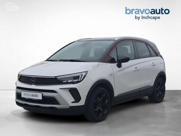 White Opel Crossland X 2021 in Klaipeda, with an engine capacity of 1.20 L and mileage of 107 thousand km for 12900 €, photo 1 on AUTOMOTO.COM.LV