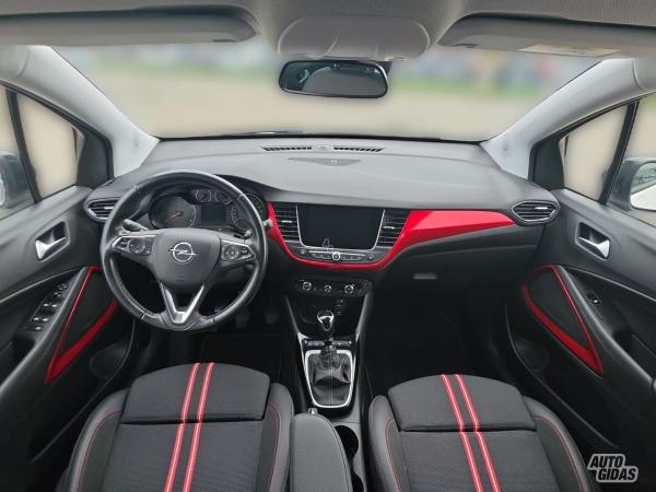 White Opel Crossland X 2021 in Klaipeda, with an engine capacity of 1.20 L and mileage of 107 thousand km for 12900 €, photo 11 on AUTOMOTO.COM.LV