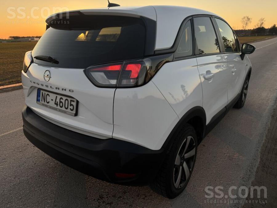 Белый Опель Crossland X 2022 в Рига, объемом двигателя 1.20 л и пробегом 45 тыс. км за 11950 €, фото 7 на AUTOMOTO.COM.LV