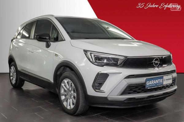 White Opel Crossland X 2022 in Kaunas, with an engine capacity of 1.20 L and mileage of 30 thousand km for 22745 €, photo 2 on AUTOMOTO.COM.LV