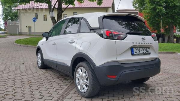 Balts Opel Crossland X 2022 Alūksne, ar dzinēja tilpumu 1.20 L un nobraukumu 0 tūkst. km par 9900 €, foto 6 vietnē AUTOMOTO.COM.LV