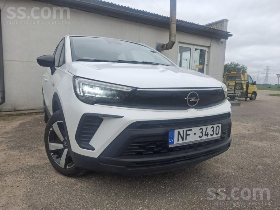 Белый Опель Crossland X 2022 в Талси, объемом двигателя 1.20 л и пробегом 98 тыс. км за 12800 €, фото 3 на AUTOMOTO.COM.LV