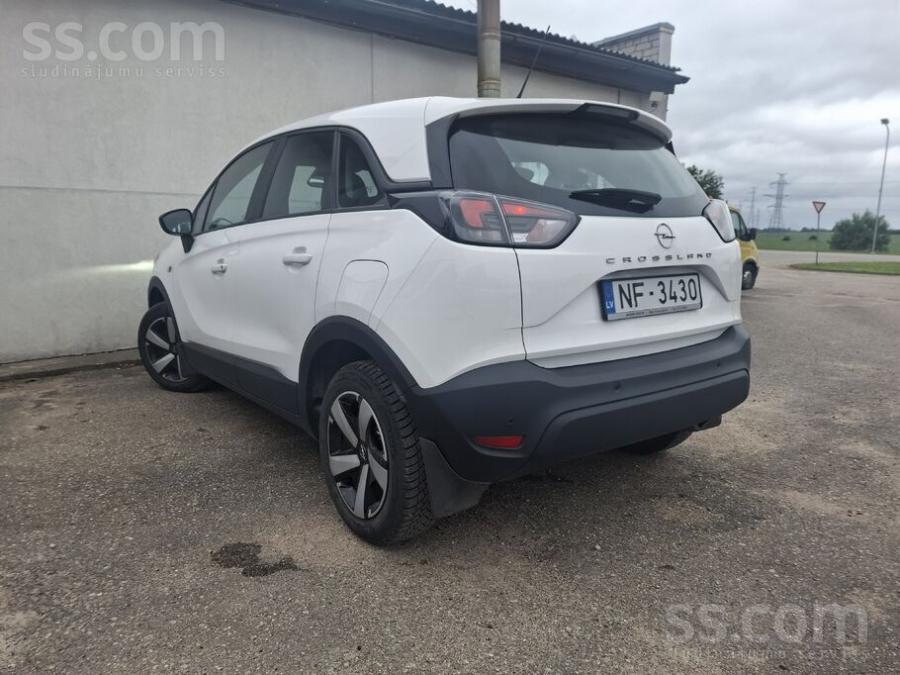 Белый Опель Crossland X 2022 в Талси, объемом двигателя 1.20 л и пробегом 98 тыс. км за 12800 €, фото 8 на AUTOMOTO.COM.LV