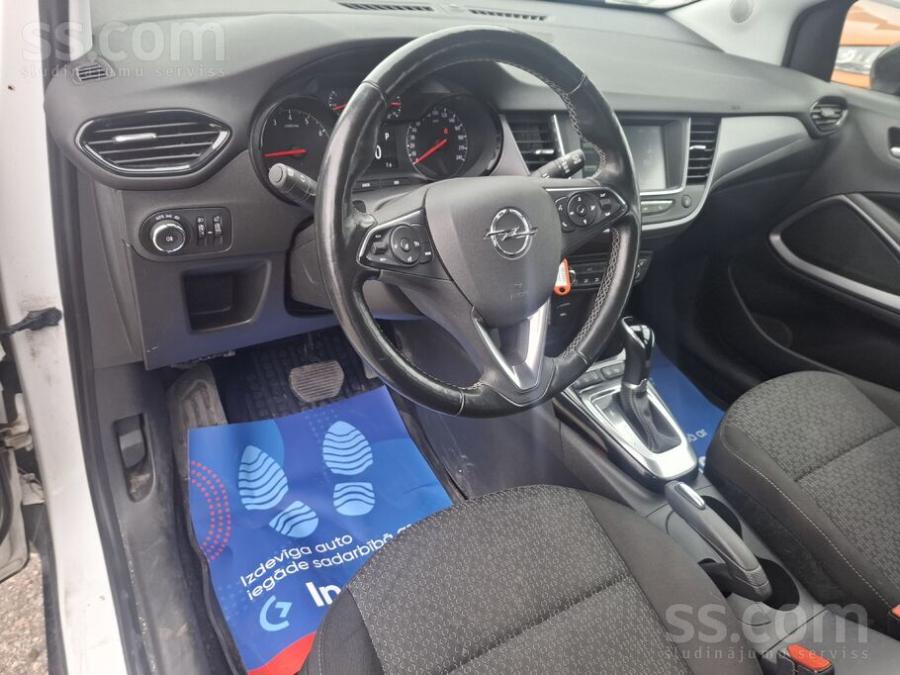Белый Опель Crossland X 2022 в Талси, объемом двигателя 1.20 л и пробегом 98 тыс. км за 12800 €, фото 12 на AUTOMOTO.COM.LV