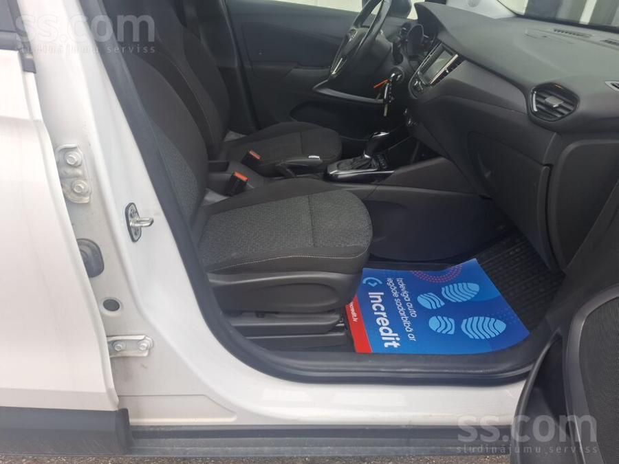 Белый Опель Crossland X 2022 в Талси, объемом двигателя 1.20 л и пробегом 98 тыс. км за 12800 €, фото 16 на AUTOMOTO.COM.LV