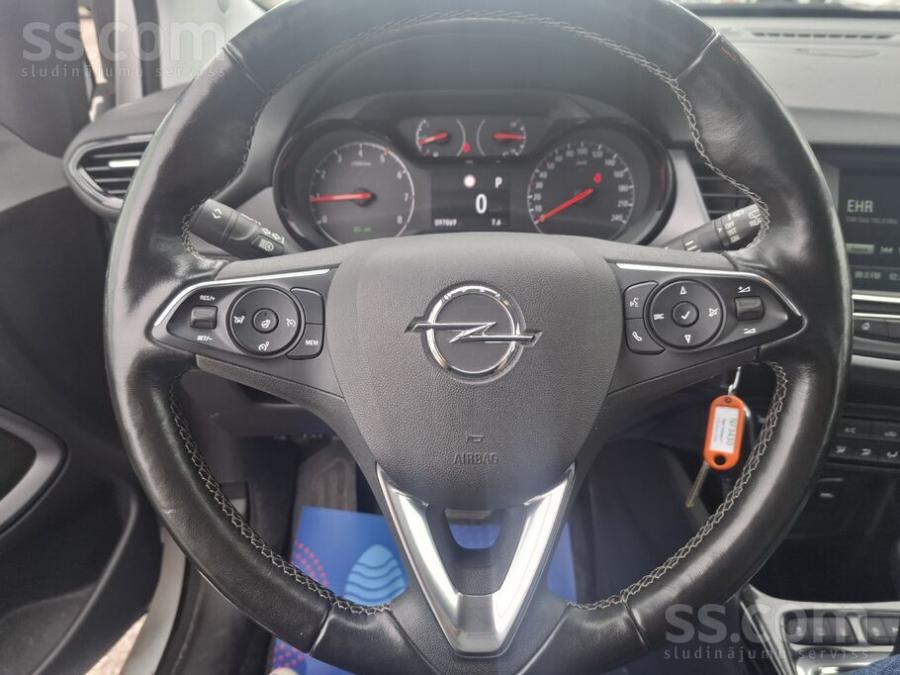 Белый Опель Crossland X 2022 в Талси, объемом двигателя 1.20 л и пробегом 98 тыс. км за 12800 €, фото 27 на AUTOMOTO.COM.LV