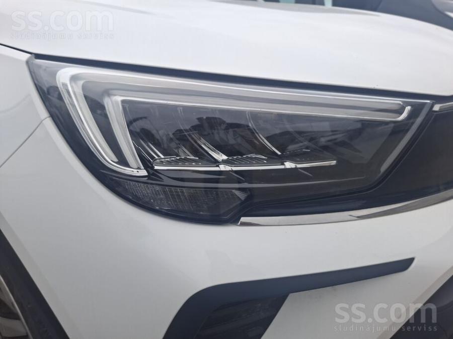Белый Опель Crossland X 2022 в Талси, объемом двигателя 1.20 л и пробегом 98 тыс. км за 12800 €, фото 35 на AUTOMOTO.COM.LV