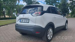 White Opel Crossland X 2022 in Aluksne, with an engine capacity of 1.20 L and mileage of 0 thousand km for 9200 €, photo 9 on AUTOMOTO.COM.LV