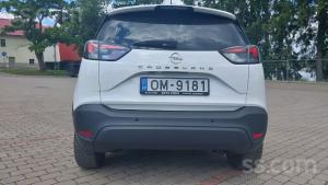 White Opel Crossland X 2022 in Aluksne, with an engine capacity of 1.20 L and mileage of 0 thousand km for 9200 €, photo 10 on AUTOMOTO.COM.LV