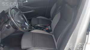 White Opel Crossland X 2022 in Aluksne, with an engine capacity of 1.20 L and mileage of 0 thousand km for 9200 €, photo 17 on AUTOMOTO.COM.LV