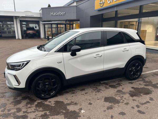 Balts Opel Crossland X 2023 Kauņa, ar dzinēja tilpumu 1.20 L un nobraukumu 12 tūkst. km par 21594 €, foto 1 vietnē AUTOMOTO.COM.LV
