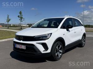 Balts Opel Crossland X 2024 Liepāja, ar dzinēja tilpumu 1.20 L un nobraukumu 13 tūkst. km par 16400 €, foto  vietnē AUTOMOTO.COM.LV
