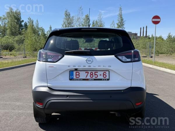 Balts Opel Crossland X 2024 Liepāja, ar dzinēja tilpumu 1.20 L un nobraukumu 13 tūkst. km par 16400 €, foto 8 vietnē AUTOMOTO.COM.LV