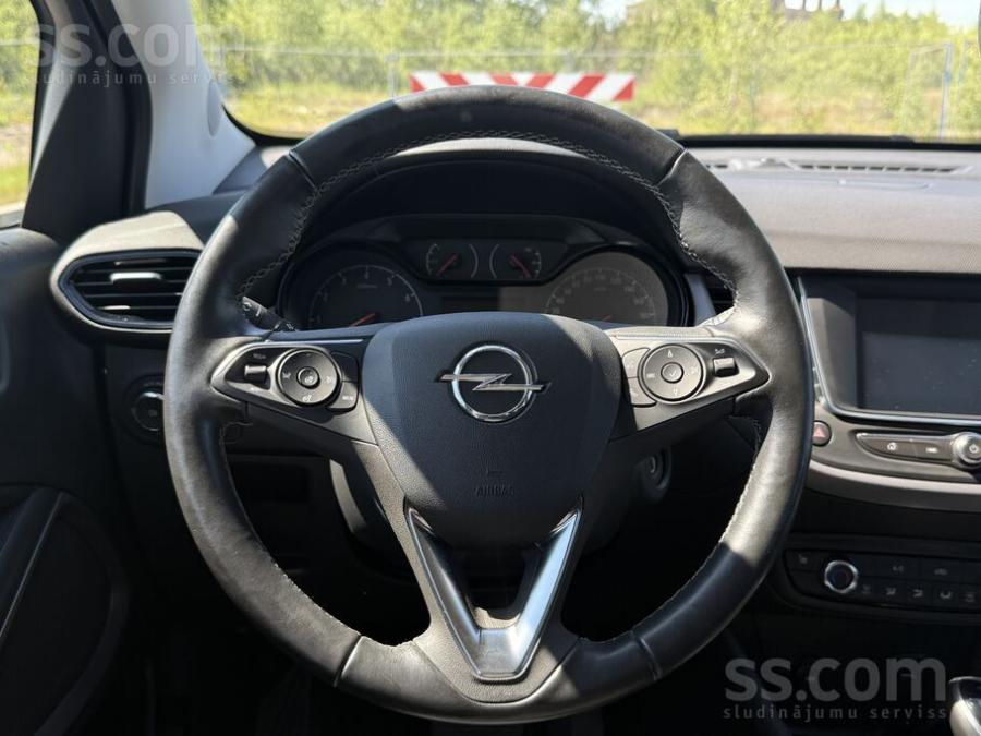 Balts Opel Crossland X 2024 Liepāja, ar dzinēja tilpumu 1.20 L un nobraukumu 13 tūkst. km par 16400 €, foto 18 vietnē AUTOMOTO.COM.LV