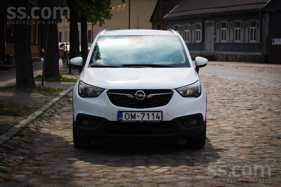 Белый Опель Crossland X 2019 в Елгава, объемом двигателя 1.50 л и пробегом 193 тыс. км за 7800 €, фото 1 на AUTOMOTO.COM.LV