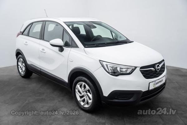 White Opel Crossland X 2020 in Tallinn, with an engine capacity of 1.20 L and mileage of 44 thousand km for 11999 €, photo 3 on AUTOMOTO.COM.LV