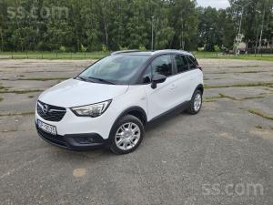 Balts Opel Crossland X 2020 Rīga, ar dzinēja tilpumu 1.20 L un nobraukumu 124 tūkst. km par 7600 €, foto  vietnē AUTOMOTO.COM.LV