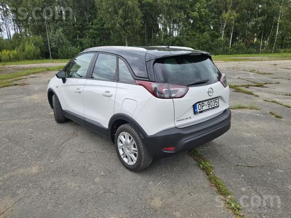 Белый Опель Crossland X 2020 в Рига, объемом двигателя 1.20 л и пробегом 124 тыс. км за 7600 €, фото 3 на AUTOMOTO.COM.LV